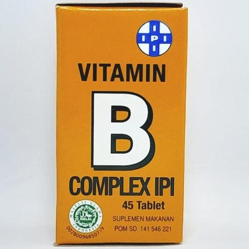 Jual Vitamin B Komplek Ipi isi 45 Tablet - Jakarta Barat - Asli medika ...