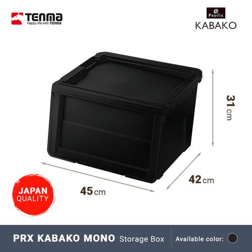 Promo TENMA Kabako Laci Kotak Penyimpanan Container Box - Black - M - Kab. Bekasi - Tenma ...