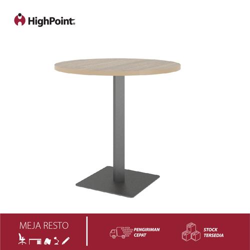 Promo HighPoint Monza Resto Table Round - RT4O80 - Grey Cicil 0% 3x ...