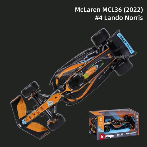 Jual Bburago Burago 1 : 43 1:43 F1 Mclaren MCL36 MCL 36 Norris Daniel 2022 - Norris 4 - Kota ...