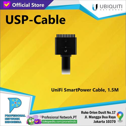 Promo UBIQUITI USP-Cable UniFi SmartPower Cable, 1.5M Cicil 0% 3x ...