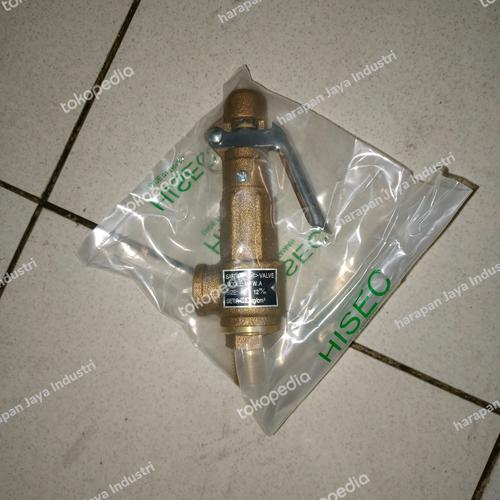 Jual Safety valve HISEC kuningan drat 1/2 inch Lever - Jakarta Barat ...