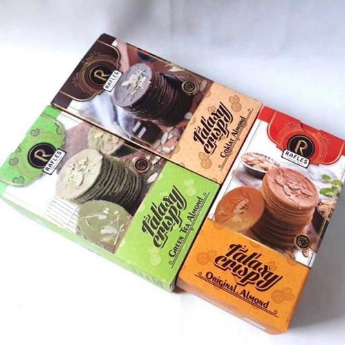Jual Rafles Talas Almond Crispy Oleh2 Khas Bandung - Green Tea - Kota ...