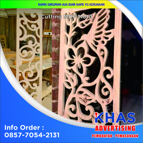 Jual cutting laser acp,mdf hmr,pvc | cnc router motif - Kota Tangerang ...