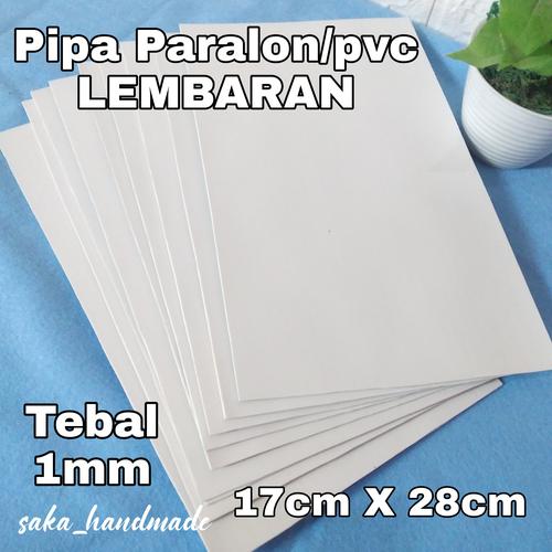 Jual PIPA PARALON/PVC LEMBARAN 17cm X 28cm Tebal 1mm - Kab. Demak ...