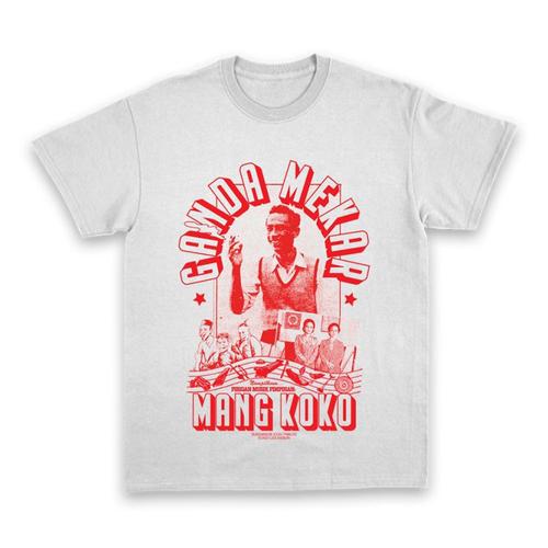 Jual Tshirt Mang Koko - Ganda Mekar (White) - Les Siebon - M - Kota ...