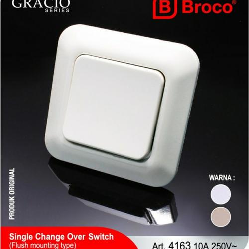 Jual Broco Gracio Saklar Engkel Hotel 4163 White - Kab. Tangerang ...