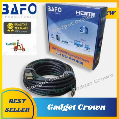 Jual BAFO Cable HDMI 15 Meter Versi 2.0 Quad HD 3D 4K Gold Plated - 2M ...