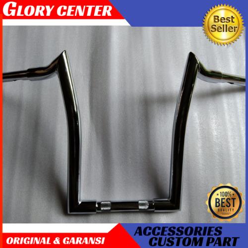 Jual stang handle bar Paul yafe style 12 14 inchi Harley Sportster ...
