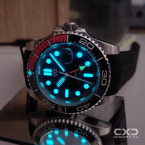Jual jam GMT automatic custom MOD stainless keramik rubber by CXD ...