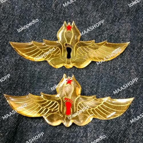 Jual Pin Wing Tapak Merah & Tapak Hitam Pramuka Kuningan Berkualitas ...