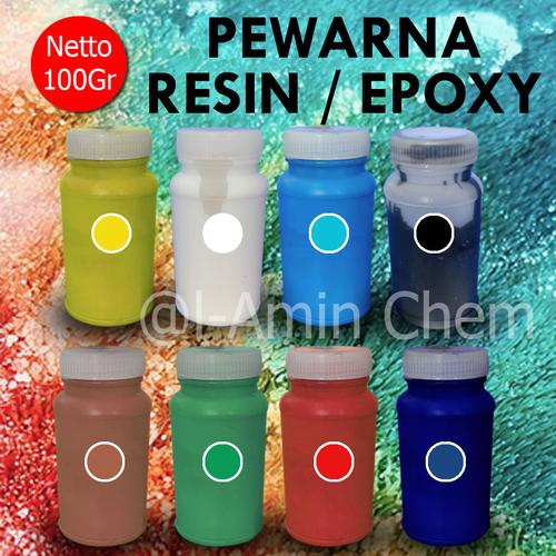 Jual Pigment Resin / Pewarna Resin dan Epoxy 100gr 8 Varian Warna ...