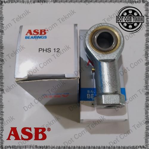 Jual PHS 12 (DRAT KANAN) ASB ROD END BEARING - AS 12 MM - Kota Bekasi - Dot Com Teknik | Tokopedia
