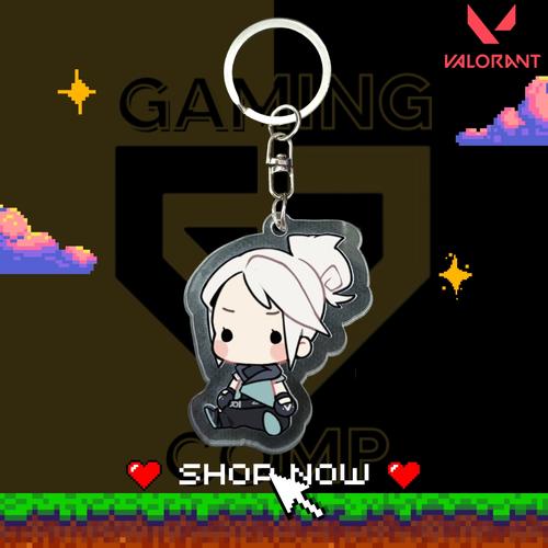 Jual valorant keychain gantungan kunci JETT REYNA PHOENIX OMEN CHAMBER ...