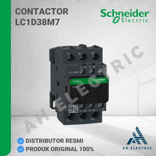 Jual Contactor Kontaktor 3P 38A 220VAC LC1D38M7 LC1D38 m7 - Kota ...