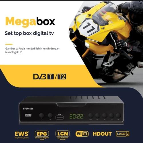 Jual Evercoss STB Set Top Box Mega Box Digital TV Receiver Full HD - STB Advan - Jakarta Pusat ...