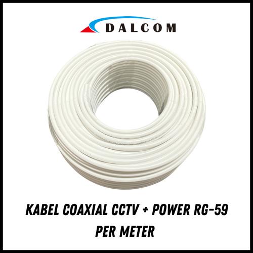 Jual KABEL CCTV RG59 + POWER COAXIAL PER METER - Jakarta Barat ...