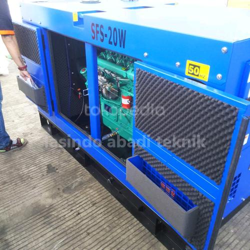 Jual genset silent 20 kva GENERAL silent diesel 20kva (20 kw) - 1 phase ...
