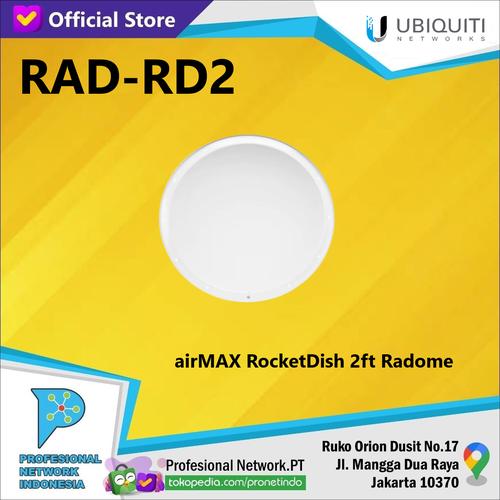 Promo UBIQUITI RAD-RD2 airMAX RocketDish 2ft Radome Cicil 0% 3x - Jakarta Pusat - Profesional ...