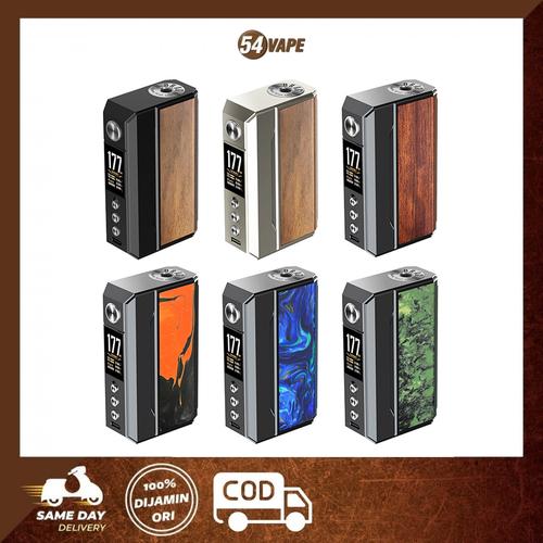 Promo Voopoo Drag 4 Box Mod 177w Authentic - PALE GOLDWALNUT Cicil 0% ...
