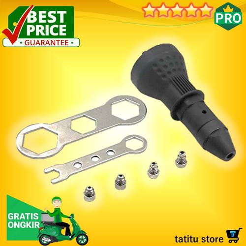 Jual Adapter Sambungan Kepala Bor Listrik Alat Pasang Paku Rivet ...