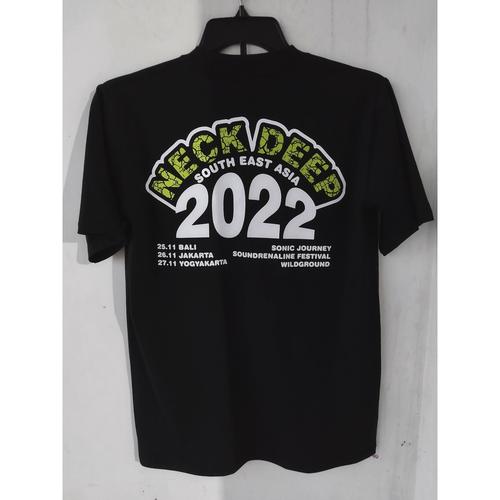 Jual kaos neck deep tour asia 2022 - Kota Bekasi - prodigy17 | Tokopedia