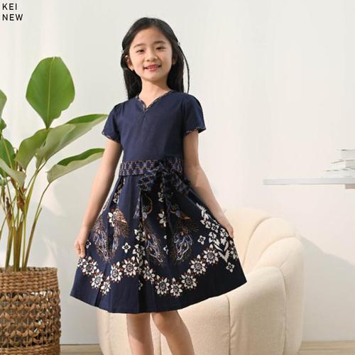 Jual Kei Kids Dress - Dress Batik Anak Perempuan - Size 6 - Kota ...