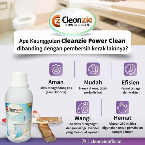Jual Cleanzie Power Clean Cairan Ajaib Pembersih Kamar Mandi Bergaransi ...