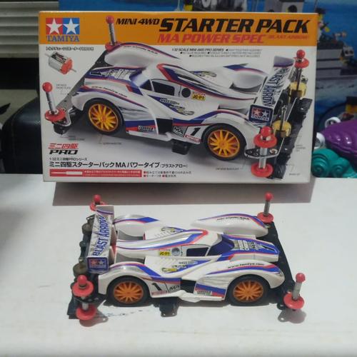 Jual Tamiya Original Mini 4WD Starter Pack - MA Power Spec (Blast Arrow ...