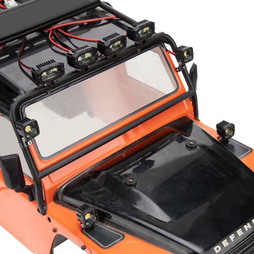 Jual lampu sorot led untuk rc 1/10 roof lamp rack lamp - 2 lamp + modul ...