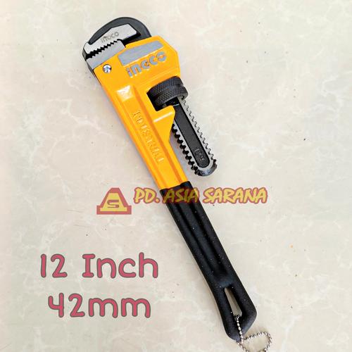 Jual [12"] Kunci Pipa Besi Pipe Wrench 12 Inch INGCO HPW0812 Konci PVC ...