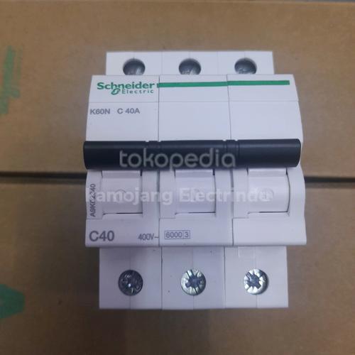 Jual mcb k60n 3phase 40A schneider - Jakarta Pusat - kamojang ...