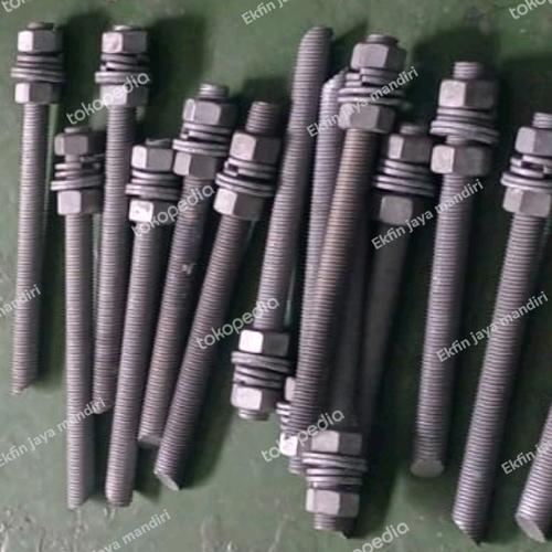 Jual stut bolt anchor bolt HDG | M10 x 100mm | tahan karat - Jakarta ...