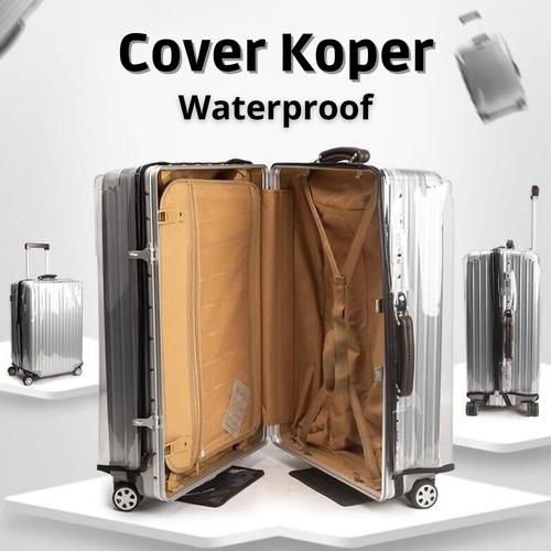 Jual Cover Pelindung Koper PVC Plastik Bening / Luggage Cover ...
