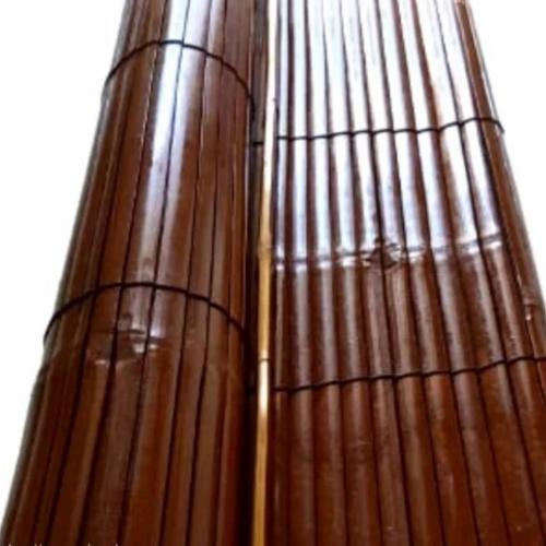 Jual tirai bambu outdoor.di cat coklat,kerai bambu wulung size 2x2,5 ...
