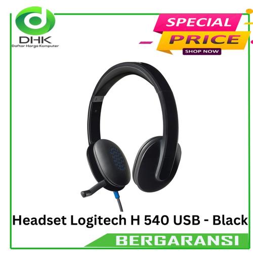 Jual Headset Logitech H 540 USB - Black - Jakarta Pusat - Daftar Harga ...