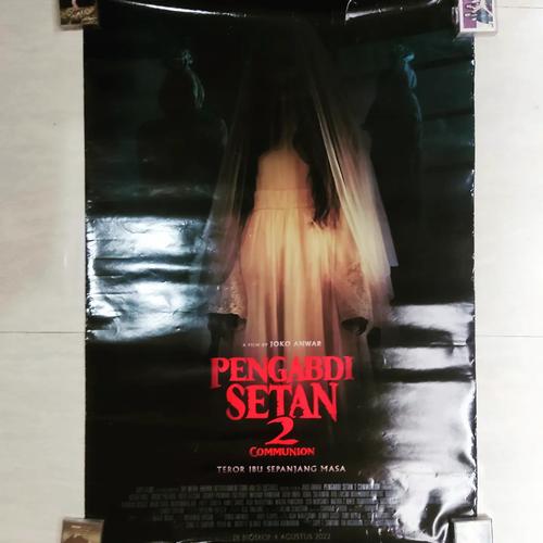 Jual Pengabdi setan 2 communion poster original lobby bioskop Satan's ...