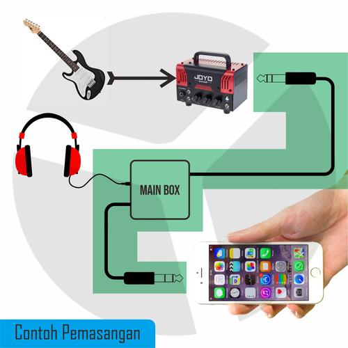 Jual Kabel live streaming recording smartphone backing track head ...