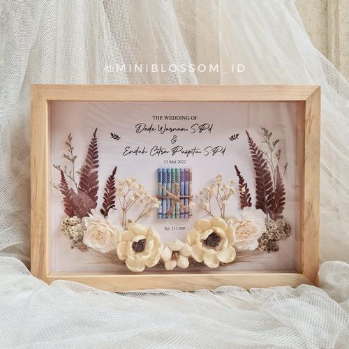 Jual Bingkai mahar rustic / mahar pernikahan / uk. 23cm x 32cm - U ...