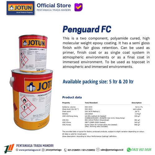 Promo Penguard FC - Red - Ral 3001 - 5ltr Cicil 0% 3x - Kota Bekasi ...