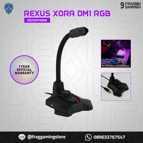 Jual Rexus Xora DM1 Mic Rgb Gaming Microphone XORA DM1 - Jakarta Utara ...