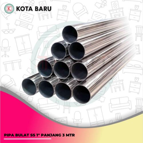 Jual PIPA BULAT SS 1" PANJANG 3 MTR - Kota Cilegon - Kota Baru shop ...