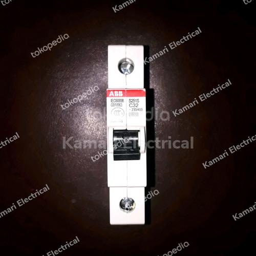 Jual MCB ABB S251S 1Phase C32 32A 6kA Original Germany - Jakarta Pusat ...