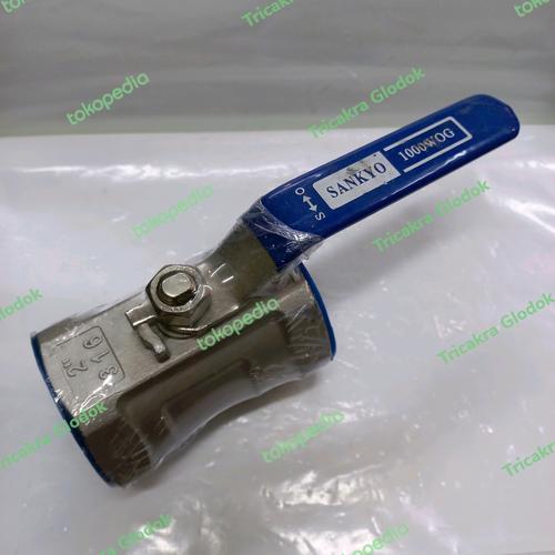 Jual ball valve sankyo 2" / ball valve sankyo 2 inch / kran sankyo 2" - Jakarta Barat - Tricakra ...