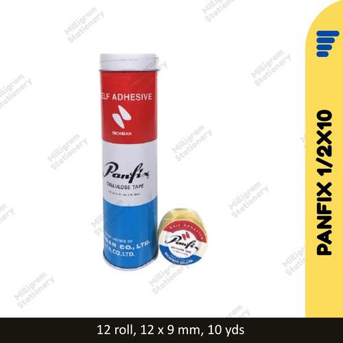 Jual Selotip Panfix Cellulose Tape 1/2x10 Yards/ Isolasi Bening ...