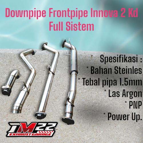 Promo Downpipe Frontpipe Innova 2Kd Full Set - Kab. Purbalingga - TM ...