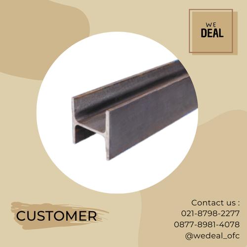 Jual H-BEAM 100 x 6 meter - BESI H BEAM HBEAM 100 x 100 x 12 meter ...