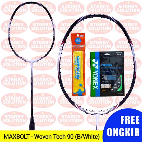 Jual Raket MAXBOLT WOVEN TECH 90 Bulutangkis Badminton Original - B ...