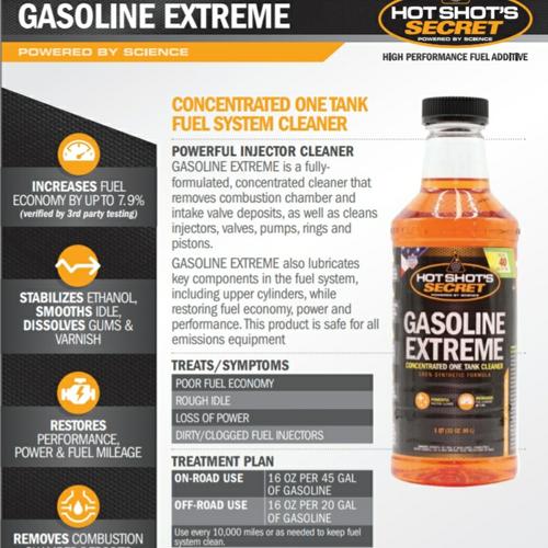 Jual HotShot's Secret Gasoline Extreme / Gasoline Additive 4oz 118ml ...