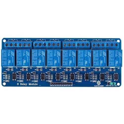 Jual Relay Module 8 Channel 5V for Arduinoo ( Best Quality ) - Kota ...